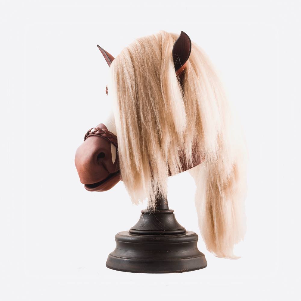 Brown Horse Pony Mask with White Spot and Bridle – Bob Basset