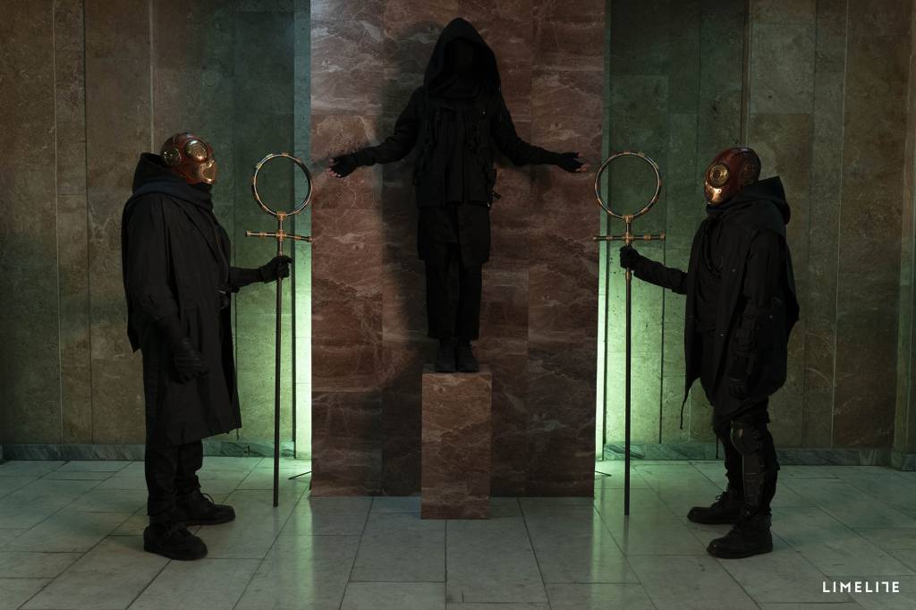 Bob Basset’s masks appeared in “Flames” music video – Bob Basset